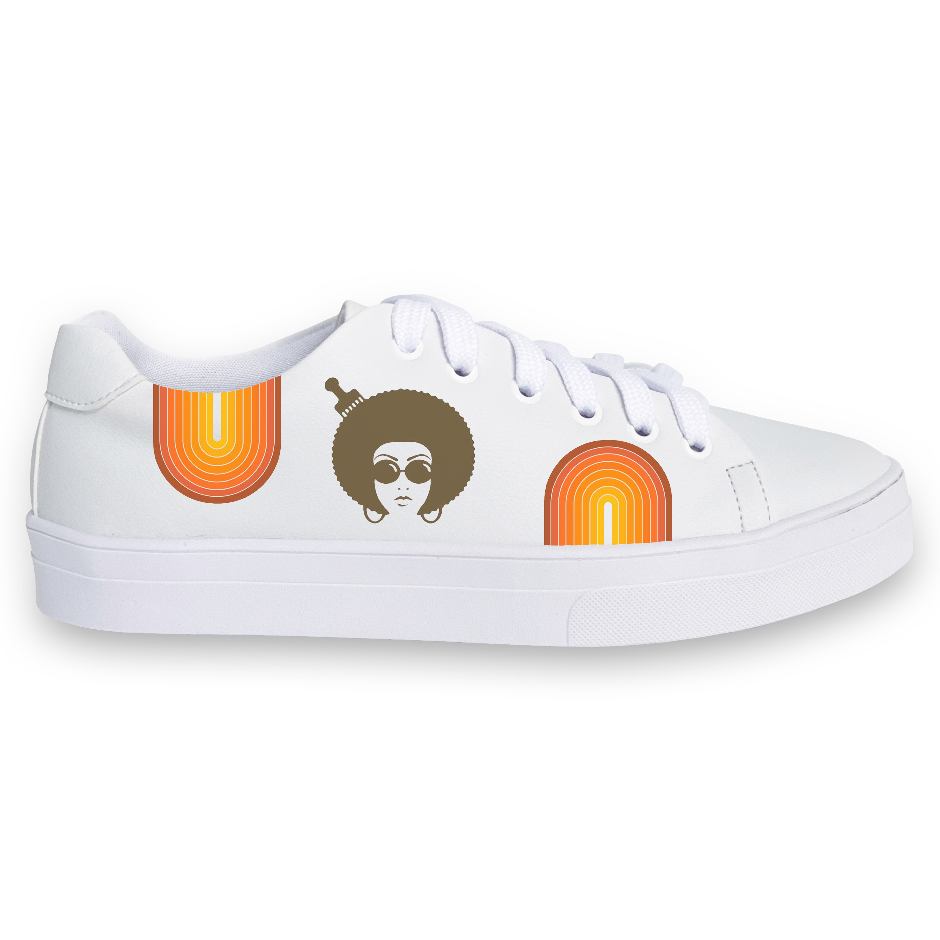 Tênis cano baixo branco bruno mars - Lapupa